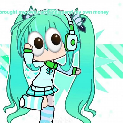 #oxeanicx //independent woman remix noticing oc two tpot one bfdi miku osc vocaloid bfb //wow gacha!
