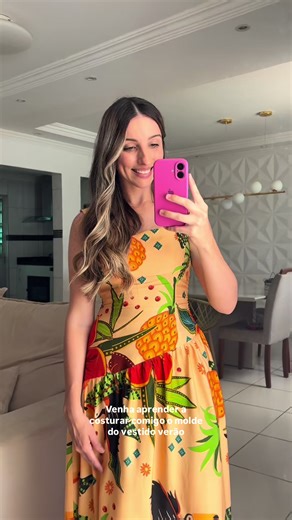 Aprenda a Costurar o Molde do Vestido de Verão