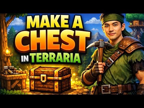 How to MAKE a CHEST in Terraria (Step by Step)