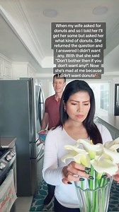 If that’s not the definition of marriage then I don’t know what is😅 #marriage #donuts #husbandwifecomedy #marriagehumor #couplecomedy #clingcatch #dadegreg #fyp | Clingcatch TikTok