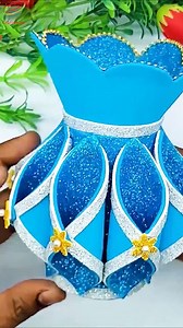 133K views · 2.1K reactions | Most Beautiful Flower Vase Making Easy Tutorial At Home #handmade #vase #short #diy | Craftsome | Facebook