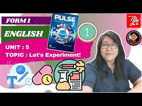 #English #Form1 🔴ENGLISH LANGUAGE - Form 1 (Unit 5 : Let's Experiment) Part 1