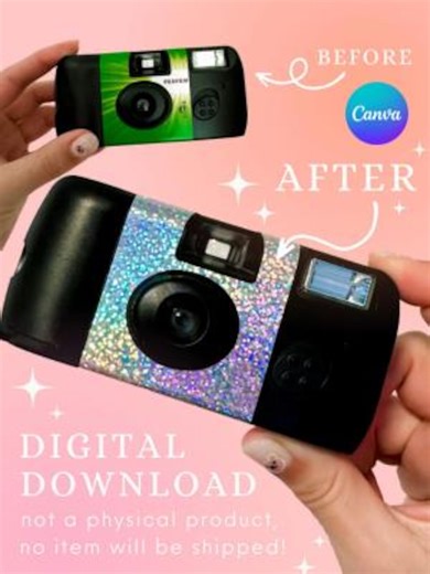 FUJIFILM Quicksnap Camera Wrap SVG: Custom Disposable Camera Template (digital File) - Etsy