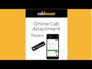 CabBazar Cab Attachment Process #app