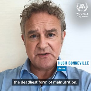 1.6M views · 6.8K reactions | Hugh Bonneville explains how the World Food Programme provides this special peanut paste to help children in Palestine recover from malnutrition. Donate now to support this humanitarian effort. | World Food Programme | Facebook