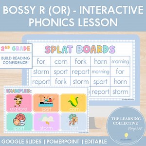 Bossy R (OR) | Interactive Phonics Lesson | 2nd Grade | Orton-Gillingham Aligned