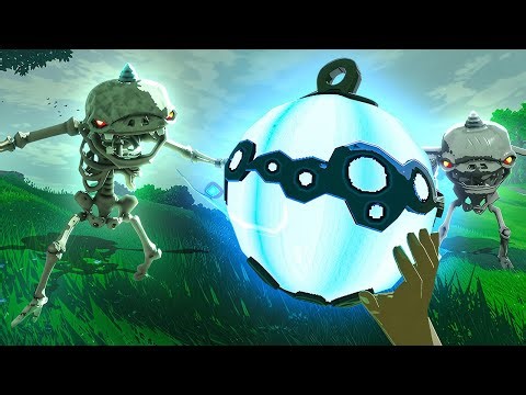 Link Discovers EXPLOSIVES! - BOTW VR