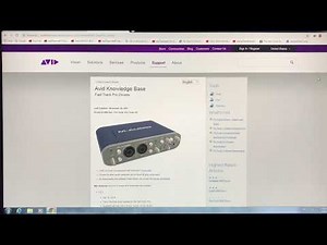 M Audio fast track pro drivers