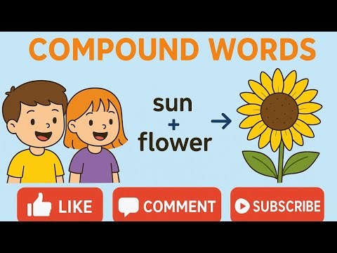 Activity:Compound Words for Class 2 |🔥🤗 Learn with Fun! #funlearning #LearnEnglish #CompoundWords