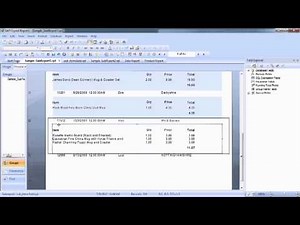 Advanced Crystal Reports 2011 Tutorial | What is a Sub Report