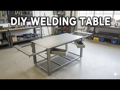 DIY Welding Table -Easy welds! Homemade