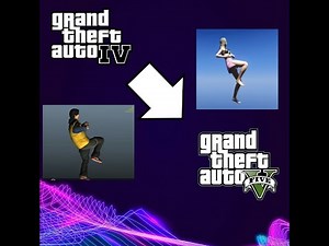 How to Convert GTA IV Animations into GTA V! (Sollumz Version 1.3) #gtavmods #blender #retargeting