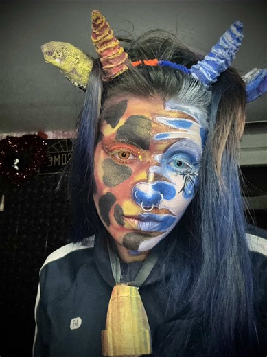 Creative Cow Makeup: Fire and Ice Edition