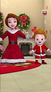 Deck the Halls, Ha Ha Ha Ha Ha! #Shorts #ChuChuTV #NurseryRhymes #merrychristmas #ChuChuTV100M