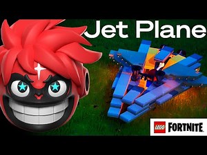 How to build the coolest Jet Plane in LEGO fortnite