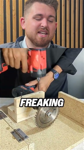 No saw table? Make one! Inventive? Absolutely. Straight cuts? That’s another story.