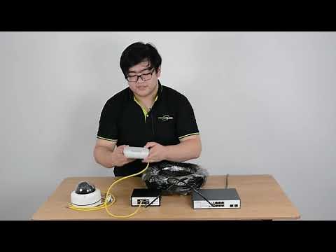 How to connect 7 PoE IP camera with single Ethernet Cable?