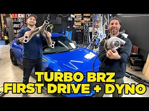 TURBO BRZ! First Drive and DYNO POWER