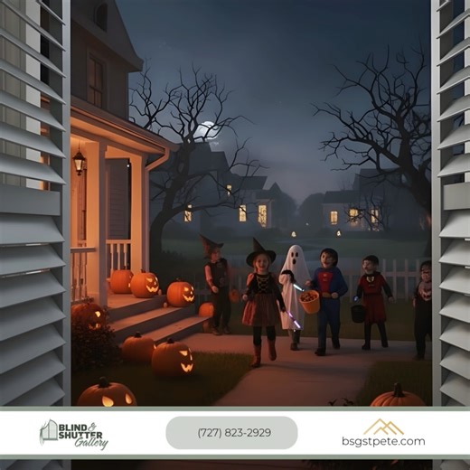 The best part of Halloween? Watching all the trick-or-treaters from your window! 🍬🎭 Keep your shutters open for the full spooky show, and close them when you’ve had enough sugar and sleep calls. 💤✨ Happy Halloween! Call today at 727-823-2929 for more information or visit our showroom to see our products in person and speak with our wonderful sales team. Address: 2160 4th Street N Saint Petersburg, FL 33704 Website: https://www.bsgstpete.com #StPete #StPeteFL #TampaFL #ClearwaterFL #HunterDoug