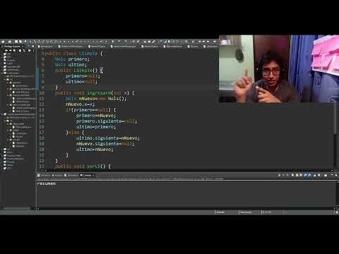 Java Listas enlazadas simples y dobles, Listas circulares simples y dobles EXAMEN PARCIAL UCV