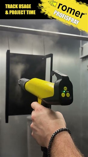 Romer ProfiSpray: Track Powder Usage and Project Time 💨