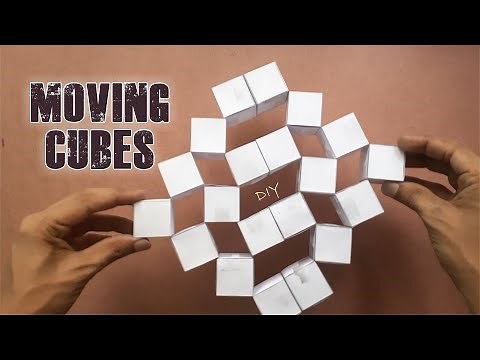 How to make Moving Cubes | Paper Craft | Infinity Cube