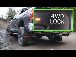 RAM 1500 Off-Road 4WD LOCK TEST (With Open Diff's) | Not Really a 4x4...