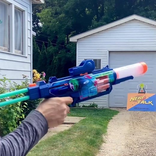 NEW Nerf Loadout CYBERLIGHT GHOST - Accuracy/Firing Demonstration! #shorts #nerf #blasters