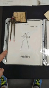 At the Sargentt factory today and they had a display of patent model tools. These are the original tools that were made to file the patent | Wood By Wright