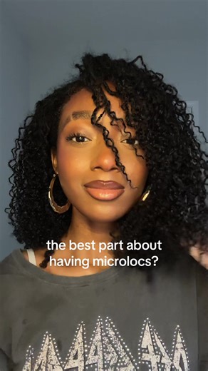 The best part about having microlocs? definitely the braid outs 😍 just look how pretty they aree… can you tell I’m obsessed? 🤭 #microlocstyles #diymicrolocs #locjourney #microlocsoftiktok #fypageee