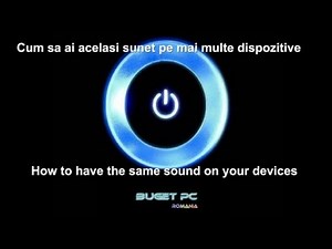 Dublu sunet pe PC : casti si boxe simultan