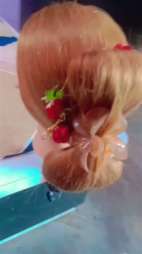 simple juda bun tutorial hairstyle for juda #hairstyle ❤️👀💗💞💃👀