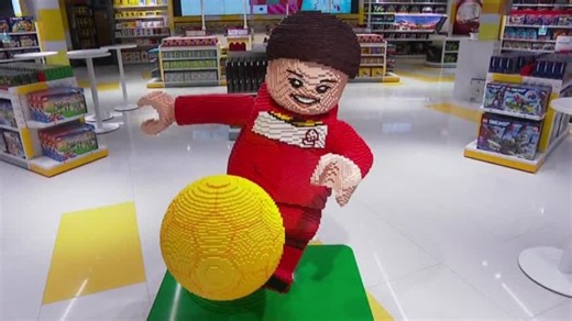 Inside world's biggest Lego store