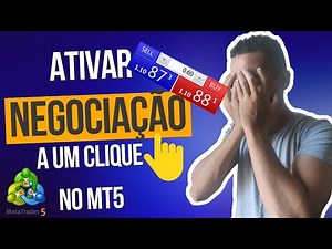 How to enable and use one-click trading in Meta Trader 5...