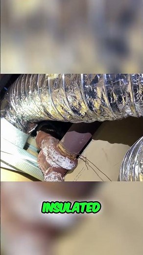 Damaged Pipe Disaster: Steam Leak & Uninsulated Piping Problems! #shorts