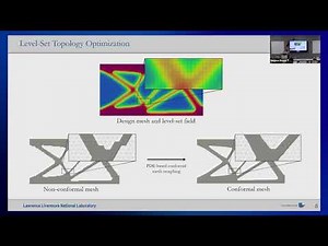 MFEM Workshop 2024 | Level-Set Topology Optimization with PDE Generated Conformal Meshes