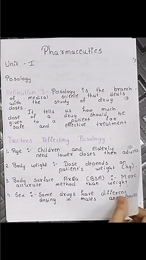 Posology in 1 min! Pediatric dose formulas explained simply for BPharm students 💊📚 #PharmacyShorts