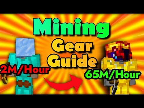 Mining Gear Progression Guide 2023 / Hypixel SkyBlock Guide