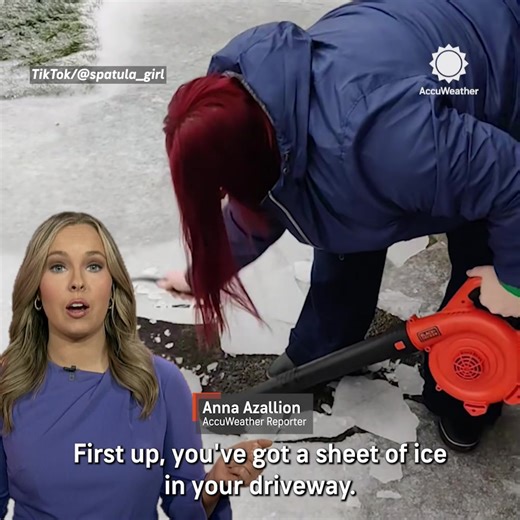 Snow removal hacks: From using a sheet of plywood as a shovel to a leaf blower/spatula combo to blow away ice, let's take a look at some winter hacks you've likely never considered. | AccuWeather