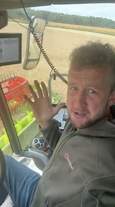 Driving a combine 😁 No wonder Oliver Harrison OllyBlogs has time for a vlog every day 😉 Thanks to Kingdom Farming LLP for letting me in rhe driving seat! U must be mad!!! | The Sheep Game