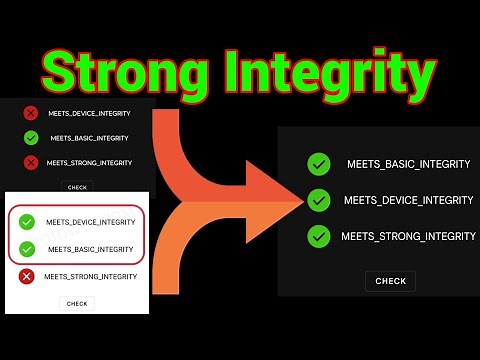 Play integrity Fix , From Simple Integrity to Strong Integrity , Easiest Way