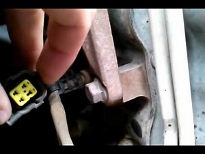 replacing 02 sensor jeep liberty code p0153