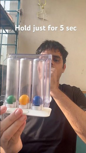 Correct usage of respirometer #respiratoryhealth