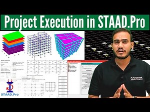 STAAD.Pro Complete Project in One Video | Mumbai Based Project