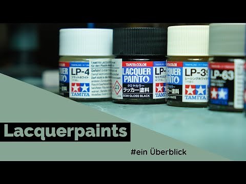 Tamiya Lacquer-Paints - ein Überblick