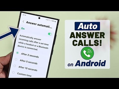 Enable & Disable Auto Answer Call on Samsung Galaxy! [How To on Android]