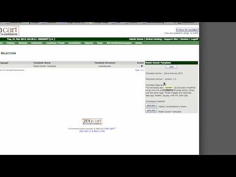 ZenCart - How to Customize Templates