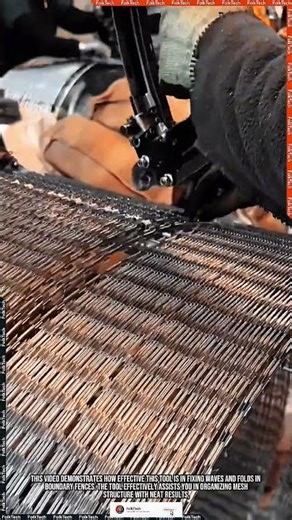 Wire Fence Straightener Tool:Organizing Mesh Structure Neat UniformPrecise #tool #tools #innovation