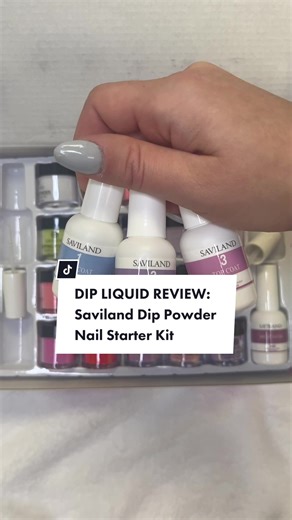 DIY Nails: How to Dip Your Nails at Home | Saviland Dip Powder Nail Kit Review
