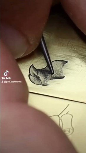 Bulino Engraving can produce photo realistic results in metal. #handengraving #bulinoengraving